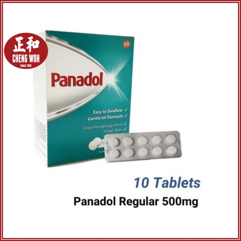 PANADOL REGULAR TABLETS 1 x 10'S | Shopee Malaysia