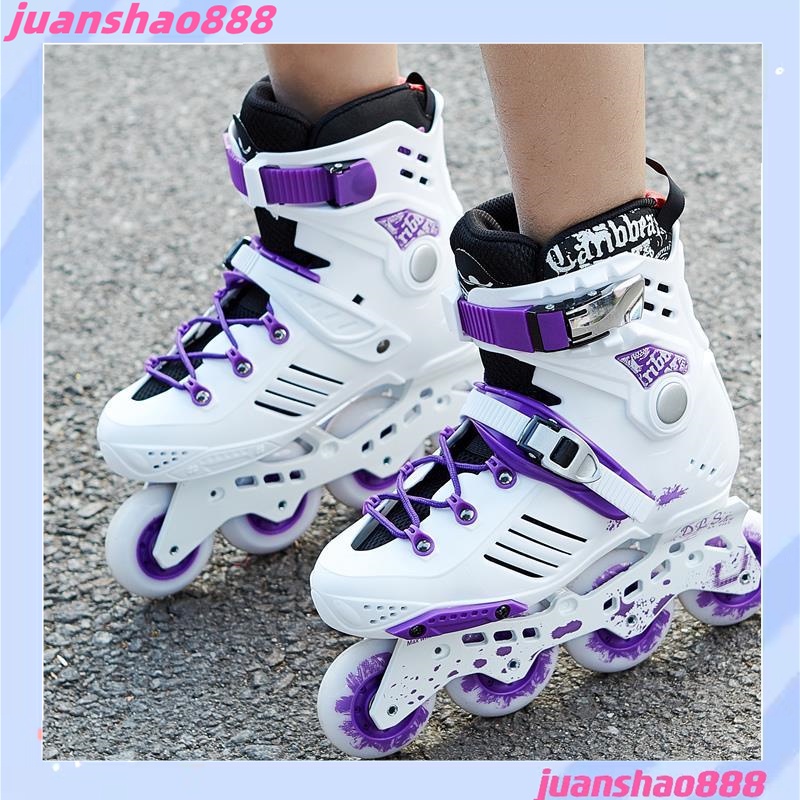 Kasut Roda Dewasa Lurus Roda Lelaki dan Wanita Kasut Roda Dewasa Roller ...