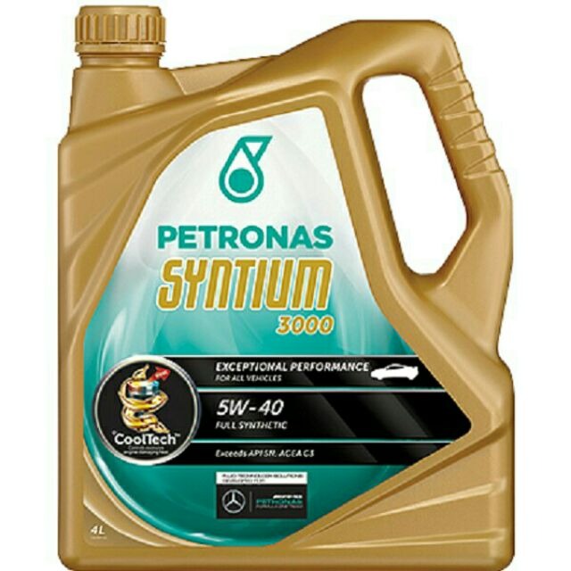 PETRONAS SYNTIUM 300 5W-40 FULL SYN ENGINE OIL 4L | Shopee Malaysia