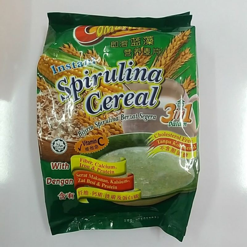 Combywide 3in1 Instant Spirulina Cereal 20's*33g | Shopee Malaysia