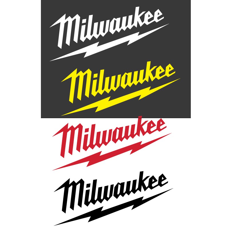 Milwaukee STICKER STICKER | BIKE STICKER| STICKER MOTOR| STICKER RACING ...