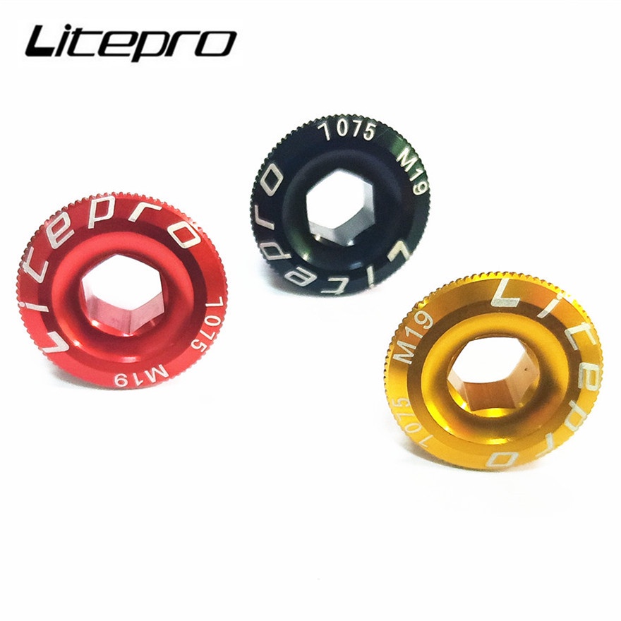 Litepro M18 Chainwheel Cap Crank M19 M20 Aluminum Alloy Mountain Bike ...