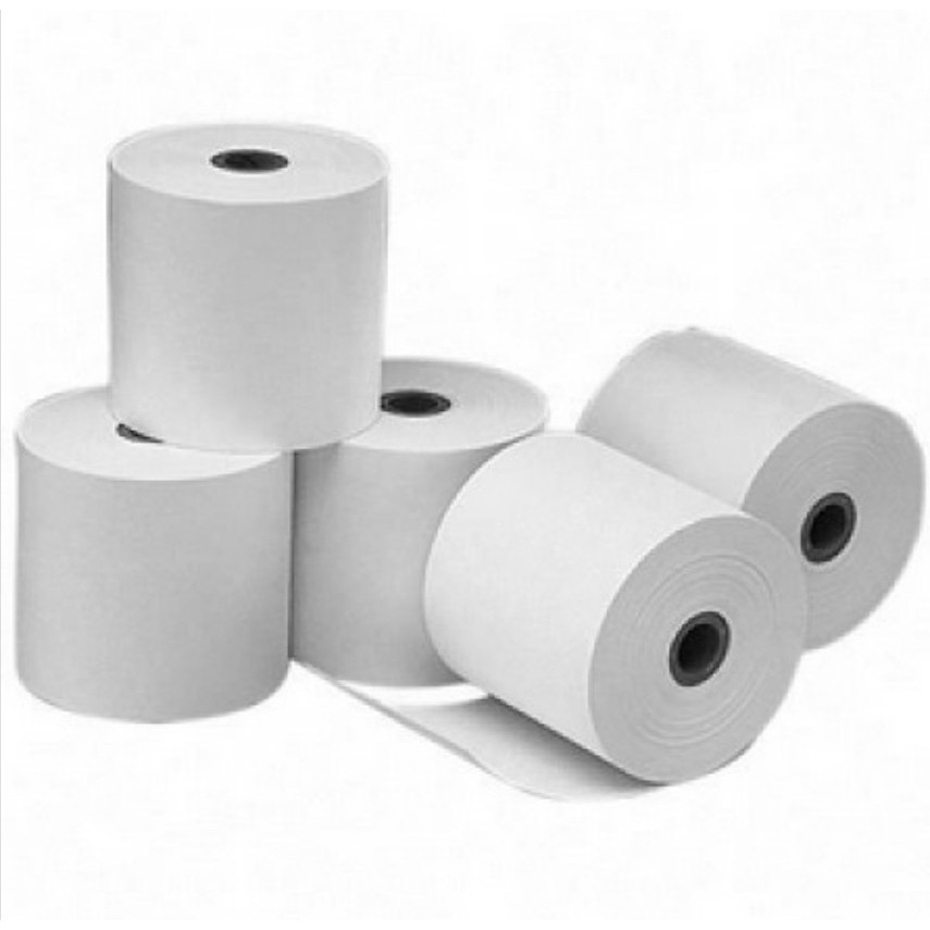 Thermal Receipt Printer Paper Roll (80X60)mm (Set of 10 Rolls) TP8060 ...