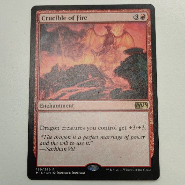 MTG Crucible of Fire FOC random common card | Shopee Malaysia