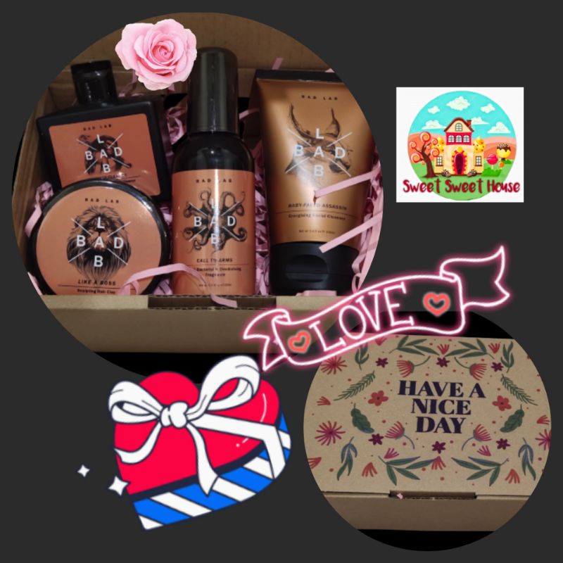BADLAB GIFT SET FOR HIM SET HADIAH LELAKI (Birthday/Hantaran/Door Gift ...