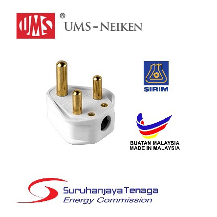 UMS 15A/250V AC White Resilient Plug Top PT150R | Shopee Malaysia