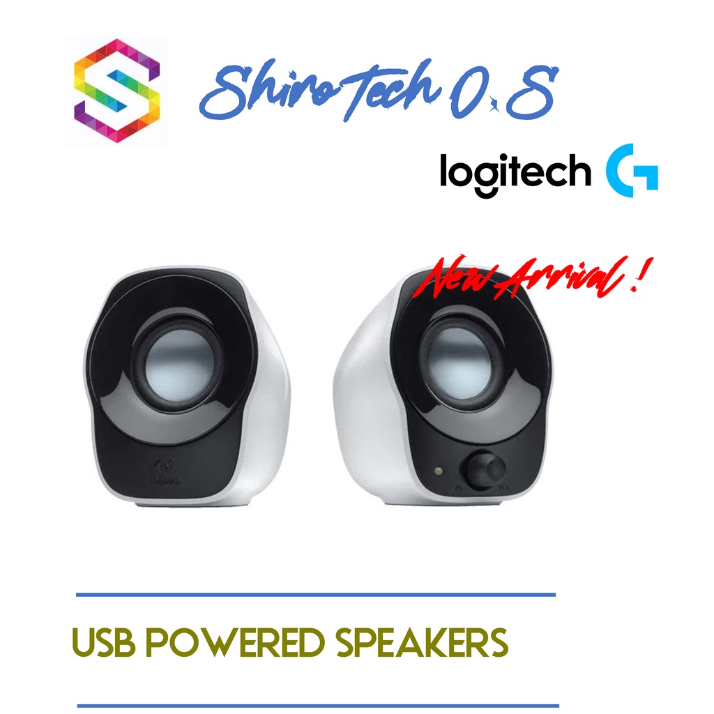Logitech Z120 compact stereo speaker | Shopee Malaysia