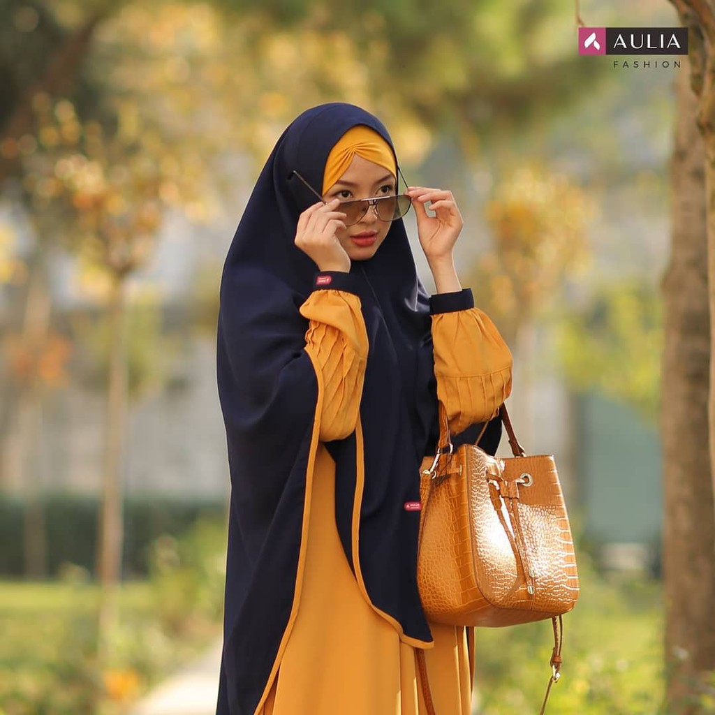Set Of Shakira MUSTRARD NAVY (AULIA) | Shopee Malaysia
