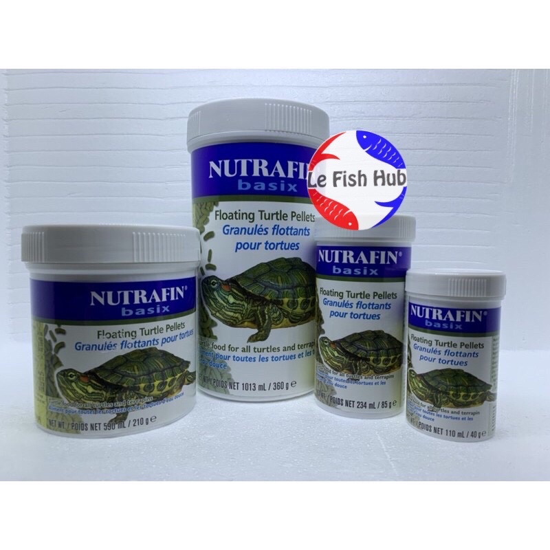 NUTRAFIN BASIX TURTLE PELLETS & CONDITIONER 15G 🐢 40G, 85G, 210G & 360G ...