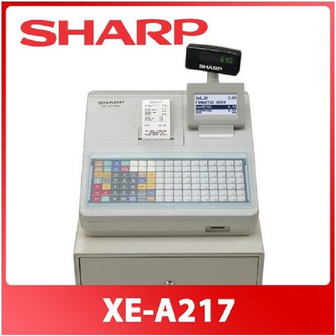Sharp XE-A217 / XEA217 / XEA217WH Cash Register / Cashier Machine (SST Ready) | Shopee Malaysia
