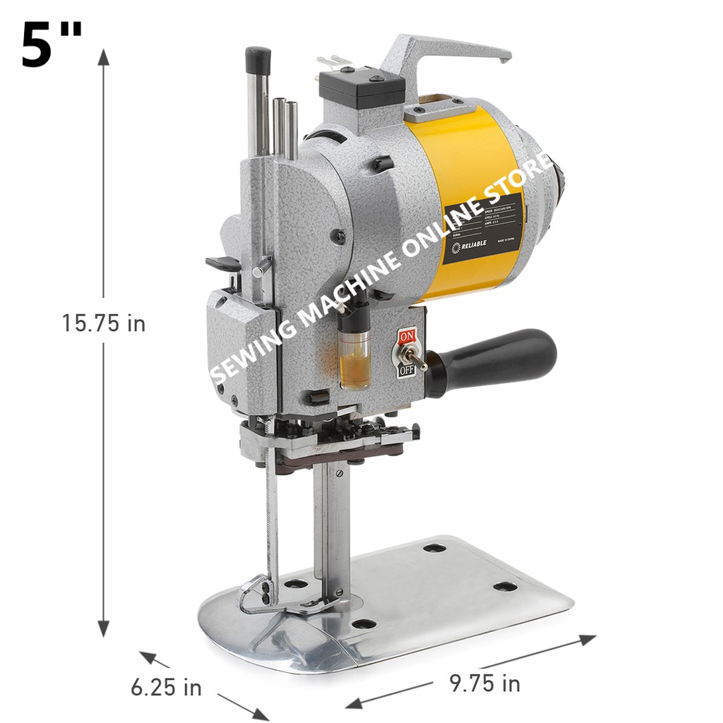 Mesin Potong Kain Industri / 5" 8" 10" Straight Fabric Cutting Machine ...