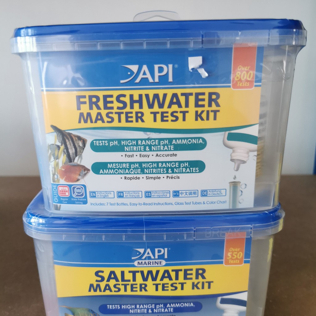API FRESHWATER |SALTWATER MASTER TEST KIT (Exp Date : 01/2026 | 09/2025 ...