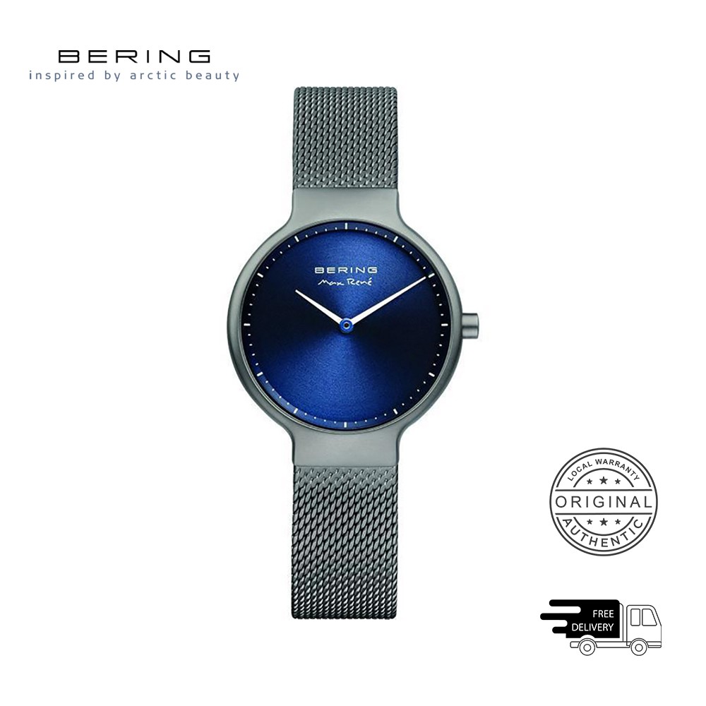 BERING Max Rene Blue Women's Watch (31mm) 15531-077 | Shopee Malaysia