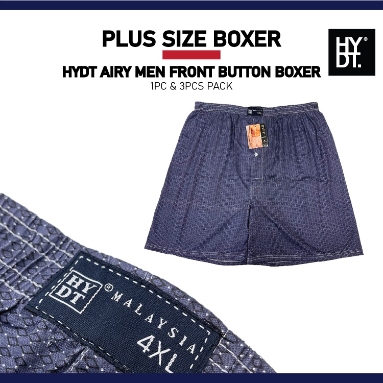 NORTH HARBOUR x HYDT Airy Men Premium Boxer / Seluar Pendek / Boxers / Underwear / Comfort Boxer ...