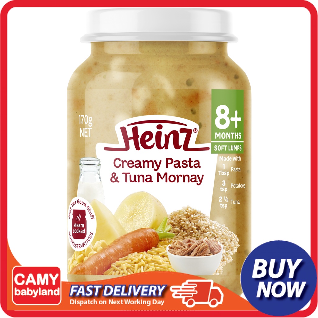 HEINZ MR CREAMY PASTA&TUNA MOMAY 170G | Shopee Malaysia