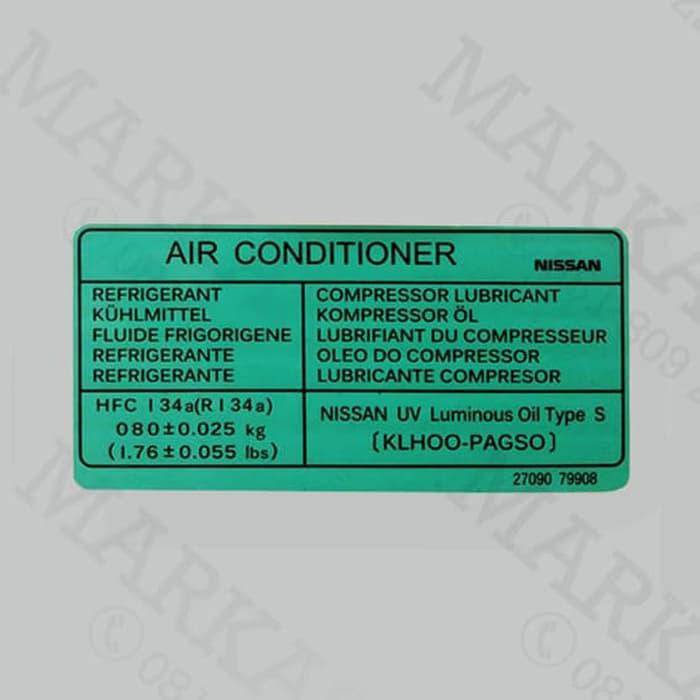 Nissan air conditioner stickers/stickers | Shopee Malaysia