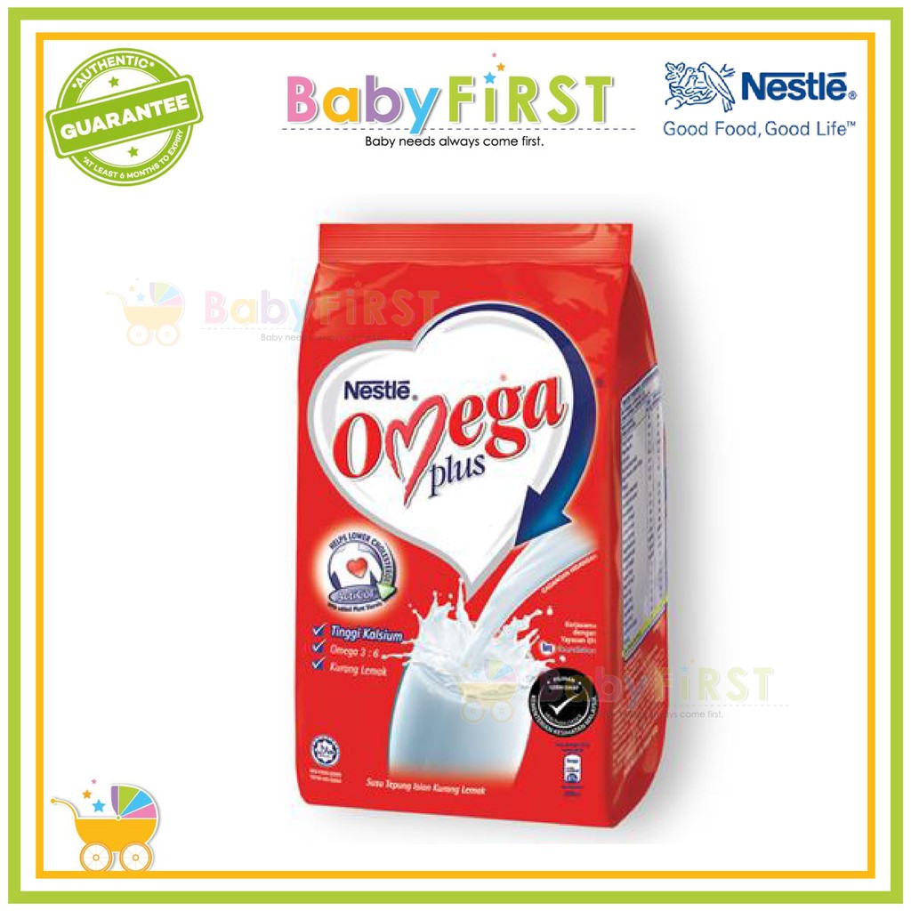 Nestle Omega Plus Milk Powder (600g) | Shopee Malaysia