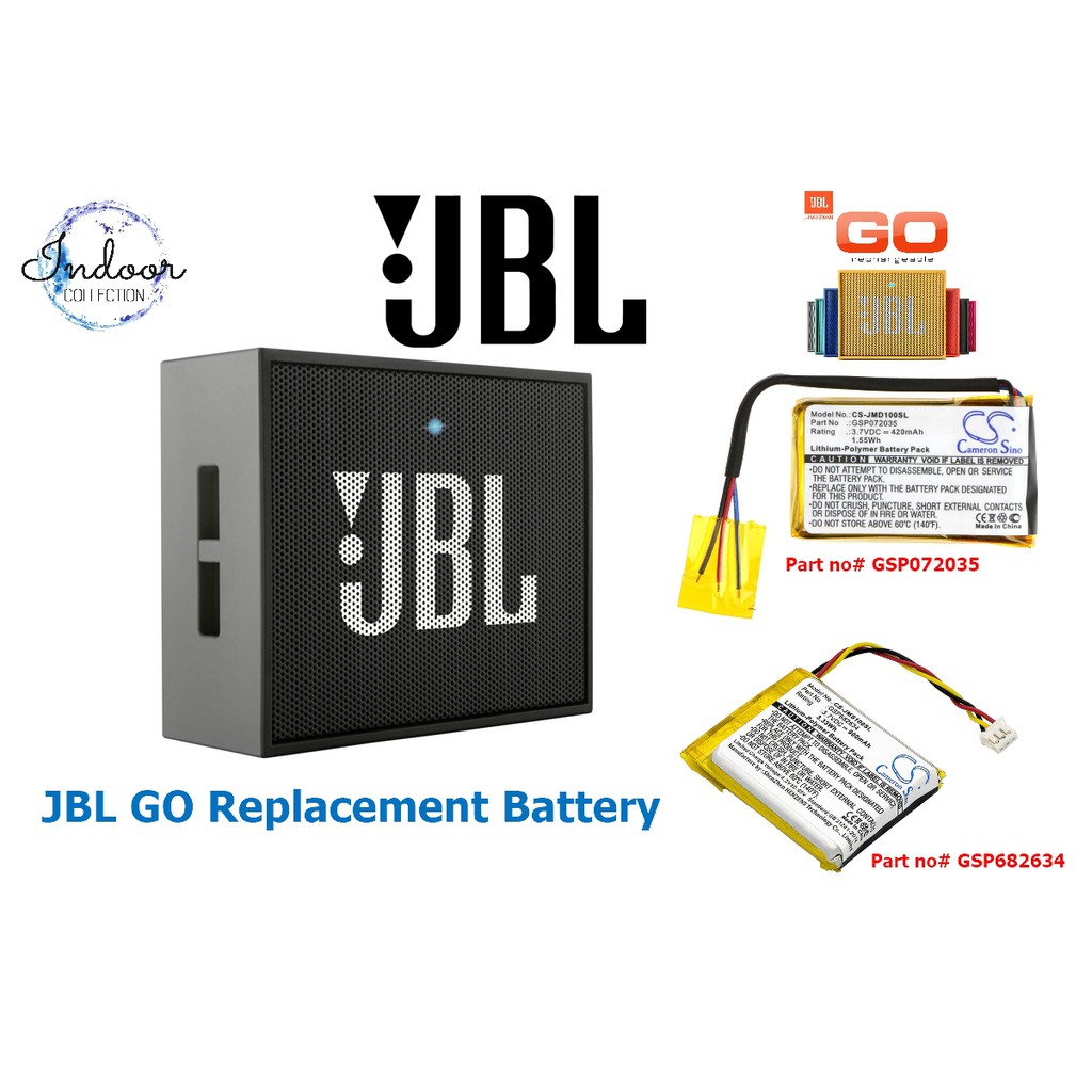 JBL Battery Replacement for JBL GO JBL Go Smart Portable Wireless ...