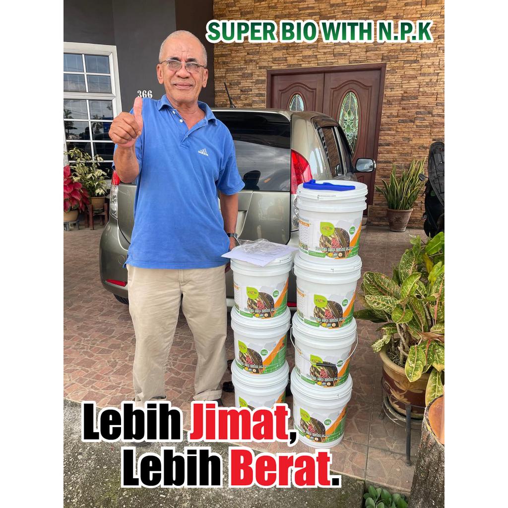 PAKEJ GOLD 6 TONG PERCUMA 1 TONG BAJA SUPER BIO WITH NPK - HQ | Shopee ...