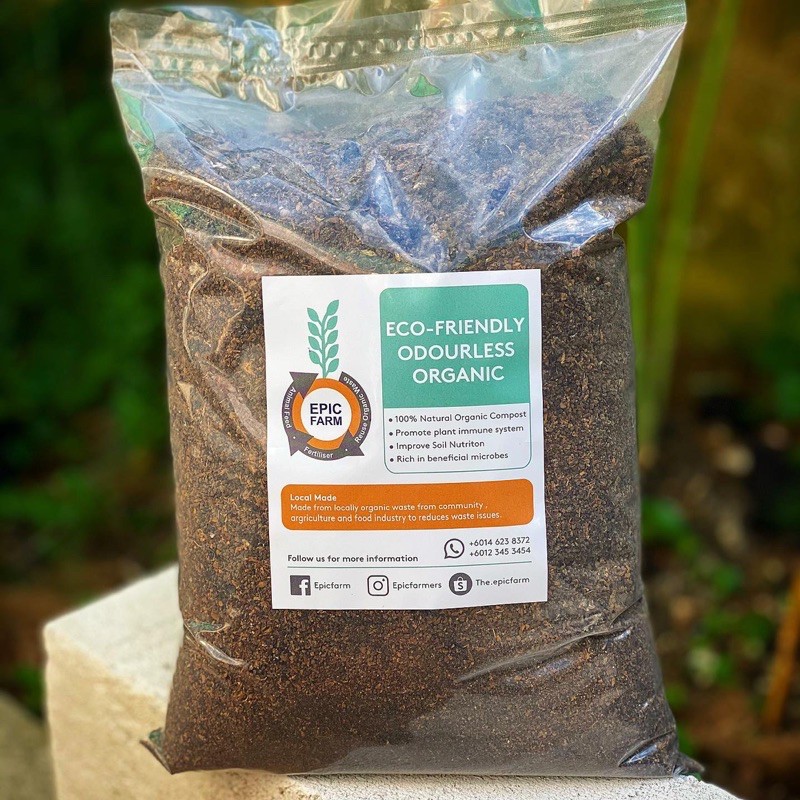 500g Organic Fertilizer (Compost)Black Soldier Fly Larvae Casting (BSFL ...