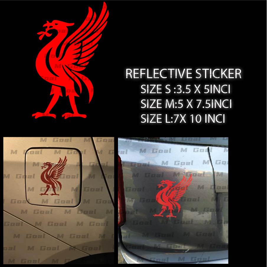 LIVERPOOL HIGH GRADE CAR STICKER REFLECTIVE | Shopee Malaysia