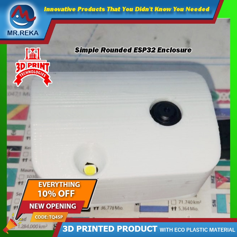Simple Rounded ESP32 Enclosure Case | Shopee Malaysia