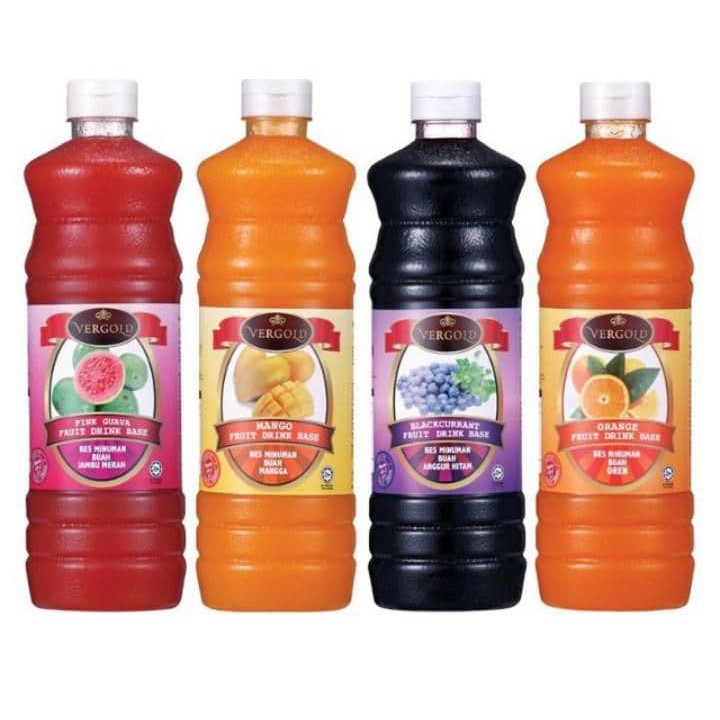 Vergold Juice Concentrate (Multi-Flavours) | Shopee Malaysia