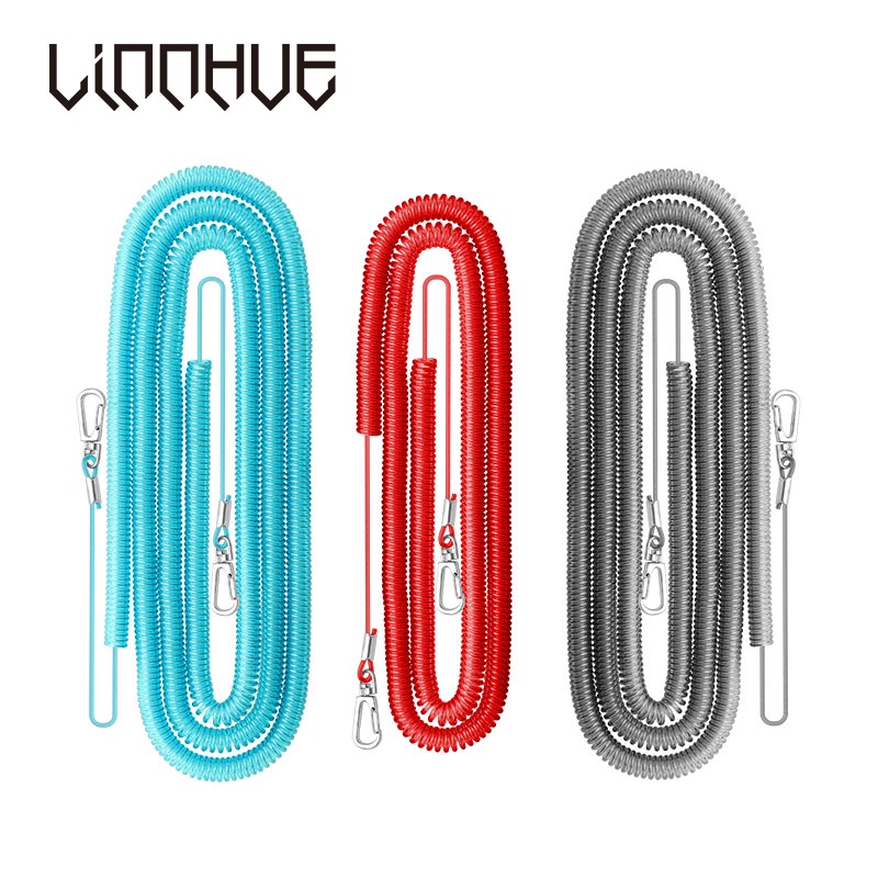 Fishing Tackle Lure Ropes Connect Rod Plastic/Steel Wire 6 Colors ...