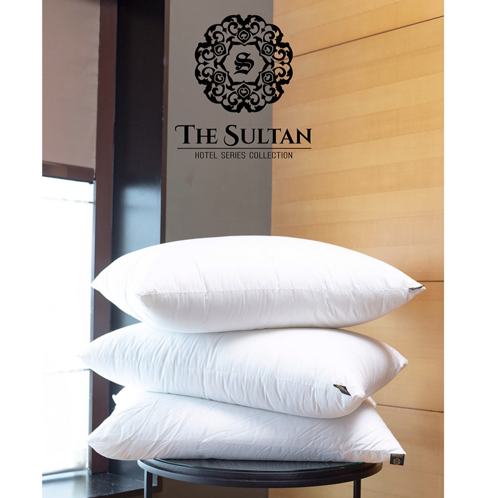 The Sultan Hotel Pillow 4 Star Standard Quality (1.3KG) | Shopee Malaysia