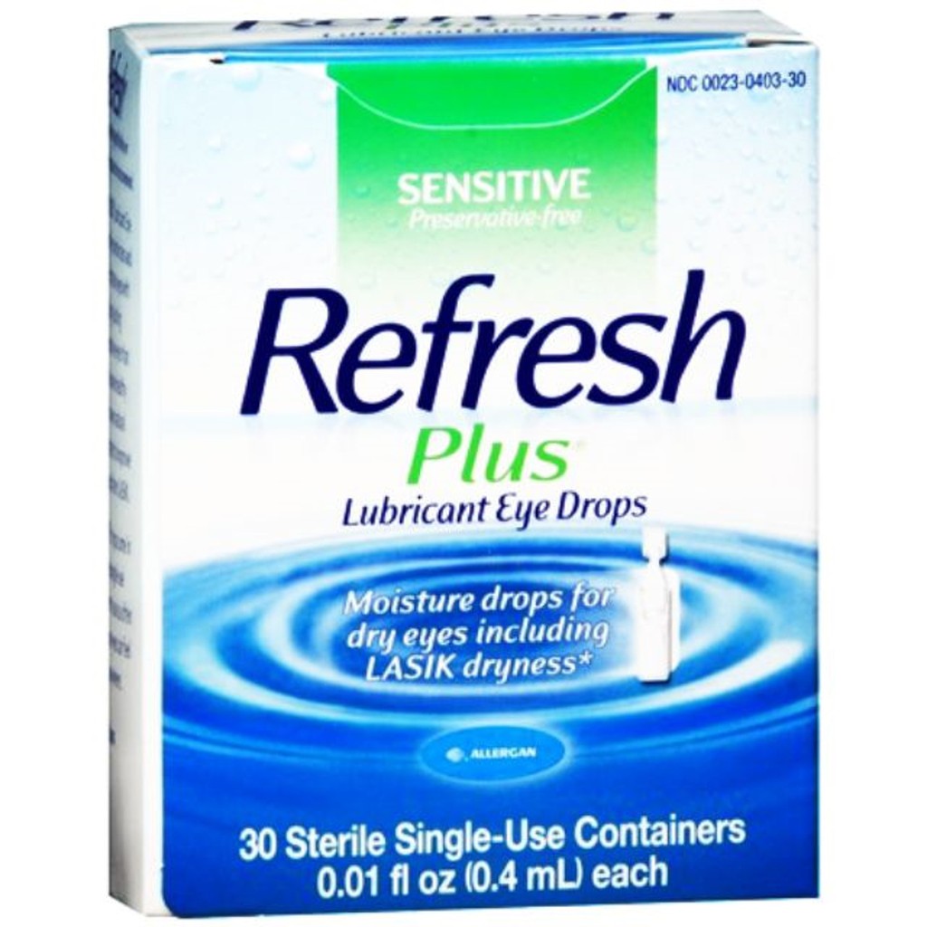 Allergan Refresh Plus Lubricant Eye Drops (30s) | Shopee Malaysia