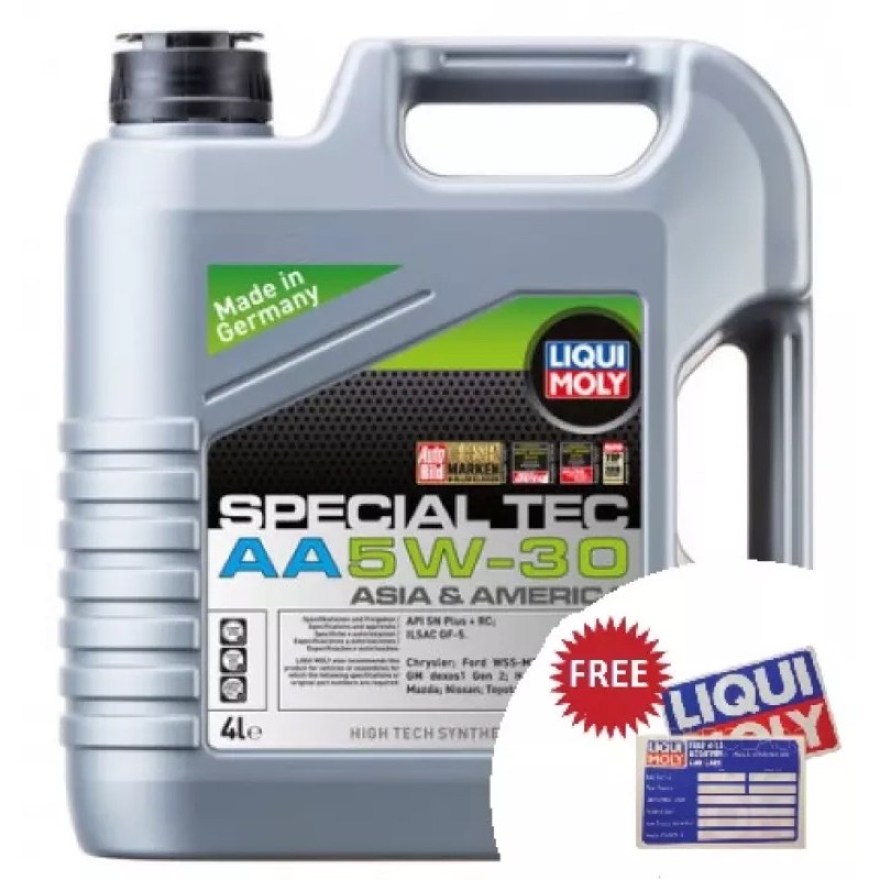 promotion ! promotion !Engine oil Liqui Moly 5w30 Tec AA Fully Synthetic 4L | Shopee Malaysia