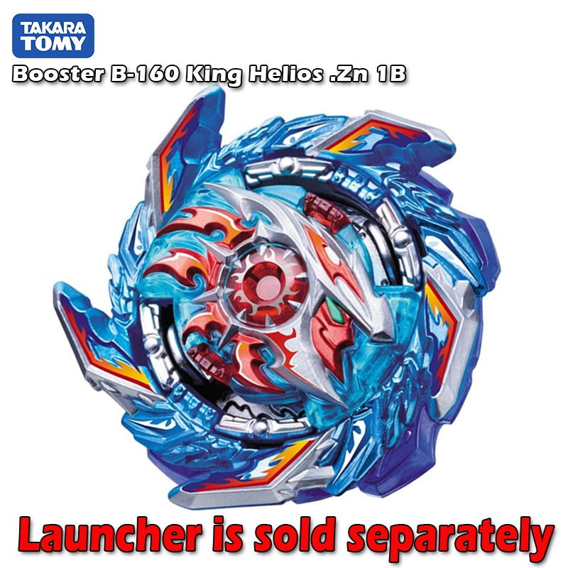 Takara Tomy Beyblade Burst Super King B-160 Booster King Helios .Zn 1B ...