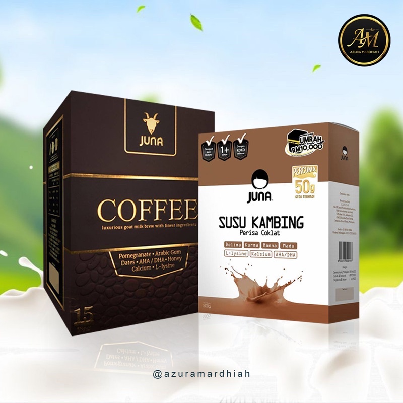 🐝 SWEET COMBO 🐝 | KOPI JUNA + SUSUJUNA COKLAT 🌸 | Shopee Malaysia
