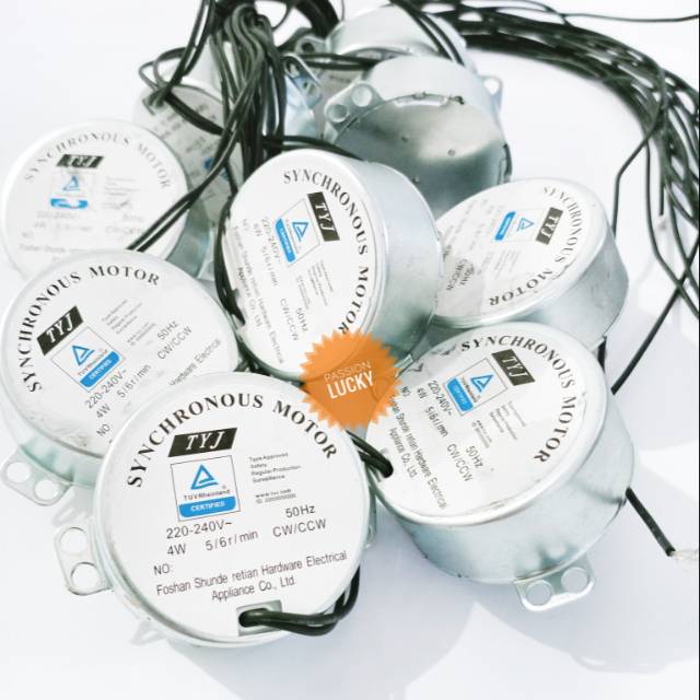 Synchronous ROTARY MOTOR DYNAMO 5/6 RPM 4W | Shopee Malaysia