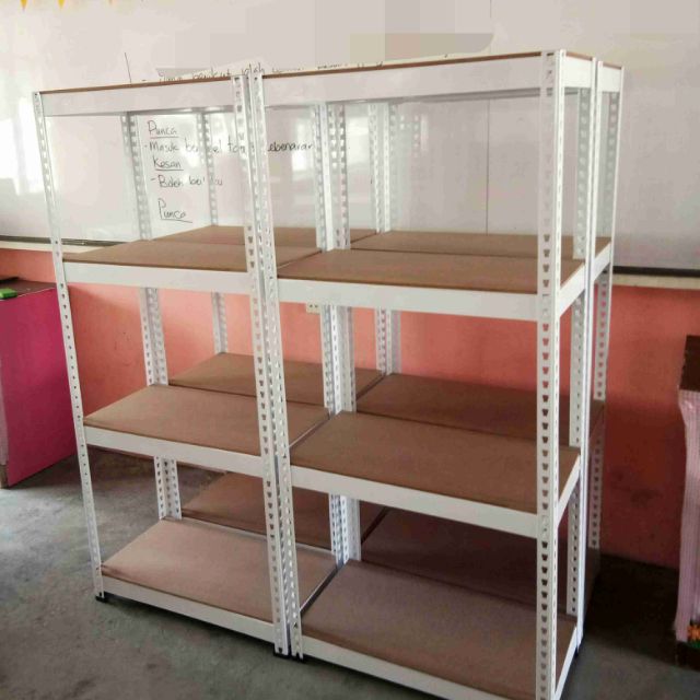 4 tiers Metal multipurpose storage rack DIY Kitchen Shop Display Shelf ...