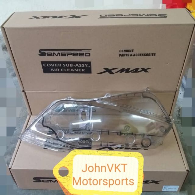 YAMAHA XMAX AIR FILTER COVER, SEE THRU TYPE | Shopee Malaysia