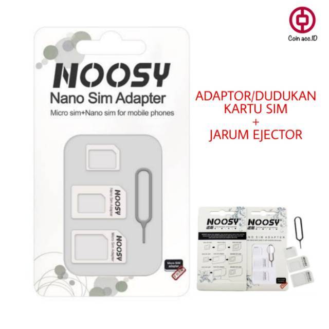 Ejector sim CARD 4 in 1 by nossy - Small Cut nano micro mini sim CARD ...