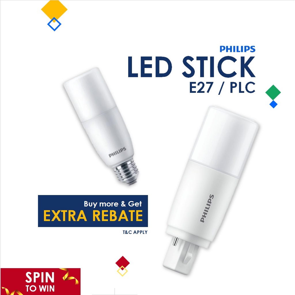 Philips LED Stick 7.5W , 9W , 11W | Shopee Malaysia