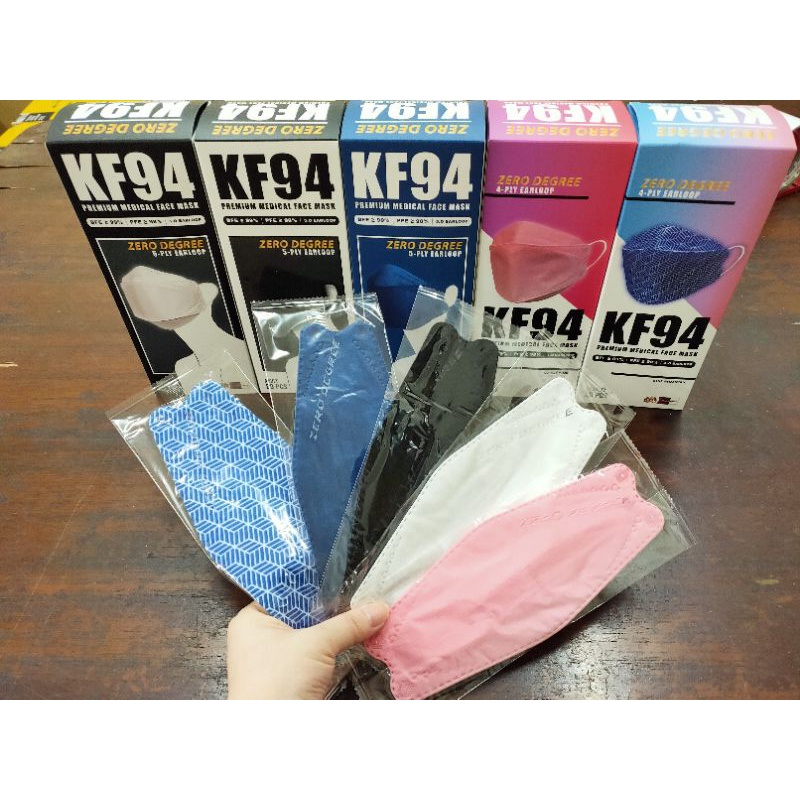 ZERO DEGREE KF94 Premium Medical Fask Mask 1 Box 20pcs | Shopee Malaysia