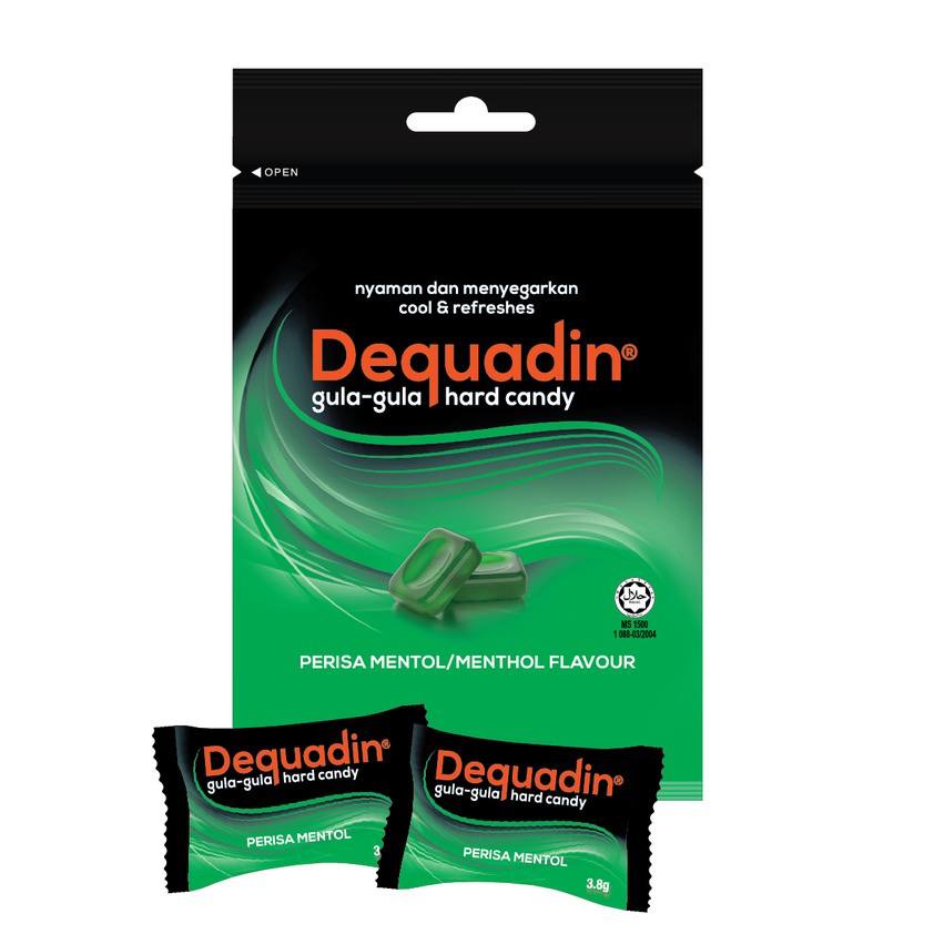 Dequadin Hard Candy 35g or 38g 10's (Zip) Menthol/ Lemon/ Himalayan ...