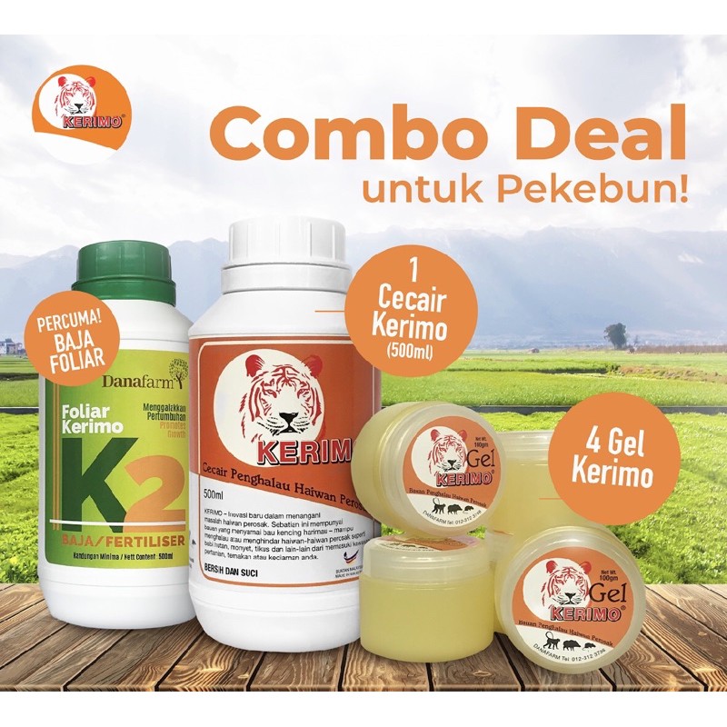 KERIMO Combo Deal: Penghalau Tikus, Tupai, Halau Monyet, Menghalau Babi ...