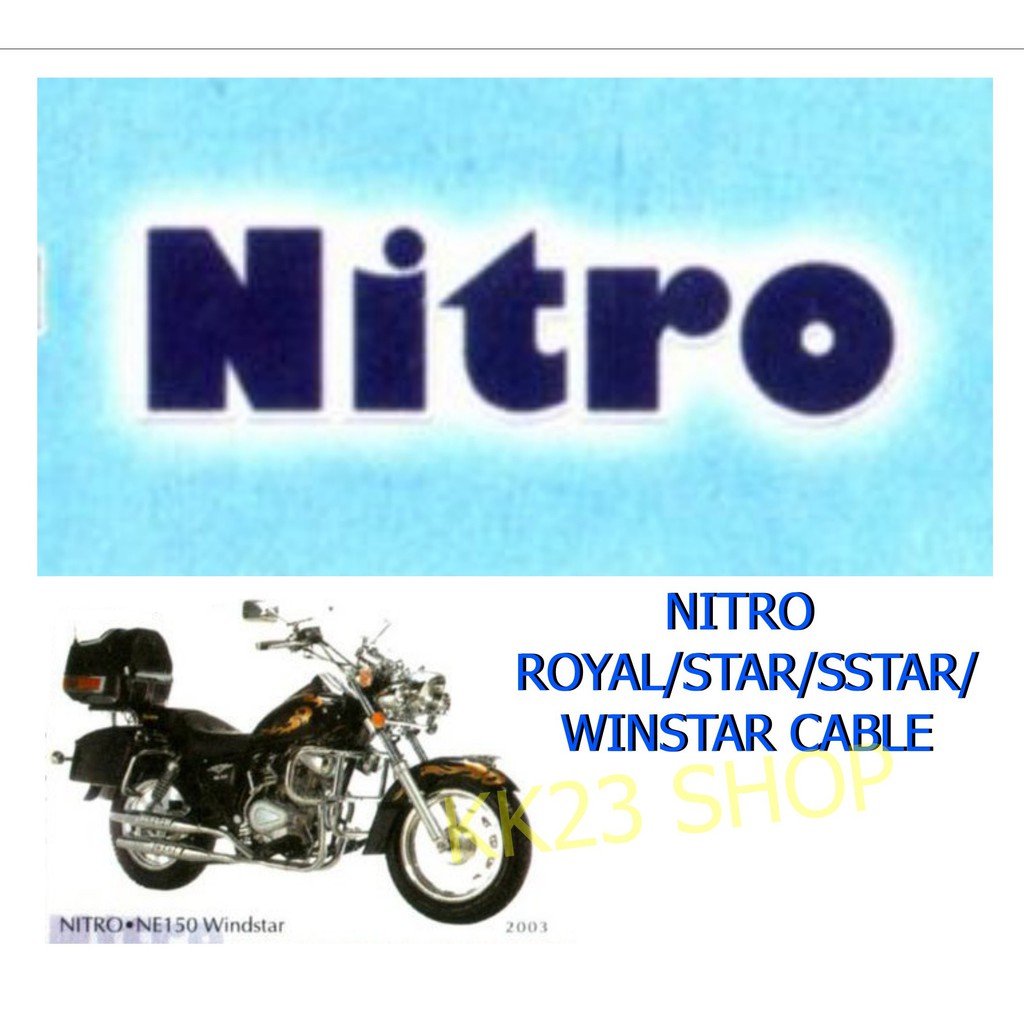 NITRO BIKE CABLE FOR (MOST OF NITRO BIKE) | Shopee Malaysia