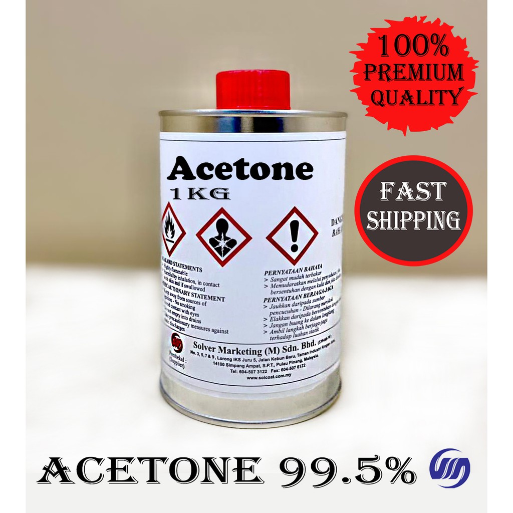 Acetone 99.5% 1Kg (Solvent) | Shopee Malaysia