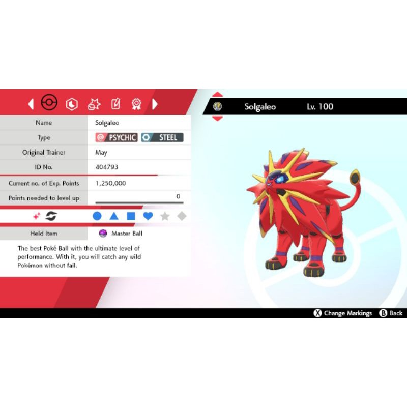 Pokemon Sword & Shield Shiny Solgaleo | Shopee Malaysia