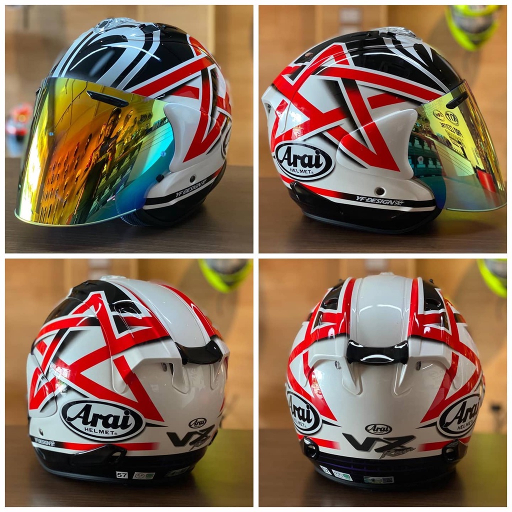 Original Arai Vz Ram Nakano Open Face Helmet | Shopee Malaysia