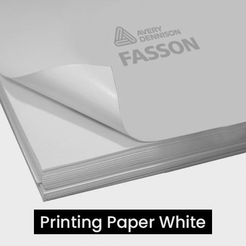 Sticker Fasson Avery Glossy & Matte and Kraft A4 Size 21x29cm Paper ...