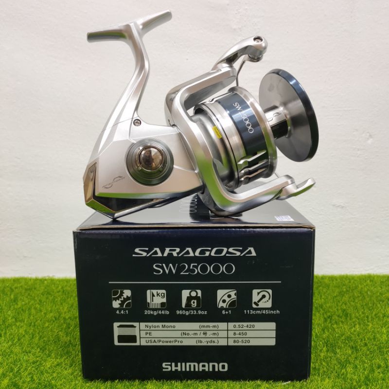SHIMANO 2020 SARAGOSA SW 5000/6000/8000/10000/14000/18000/20000/25000 | Shopee Malaysia