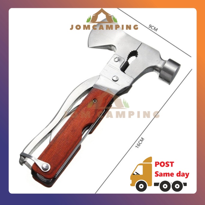 Multifunctional Mini Hammer Portable Stainless Steel Outdoor Camping ...