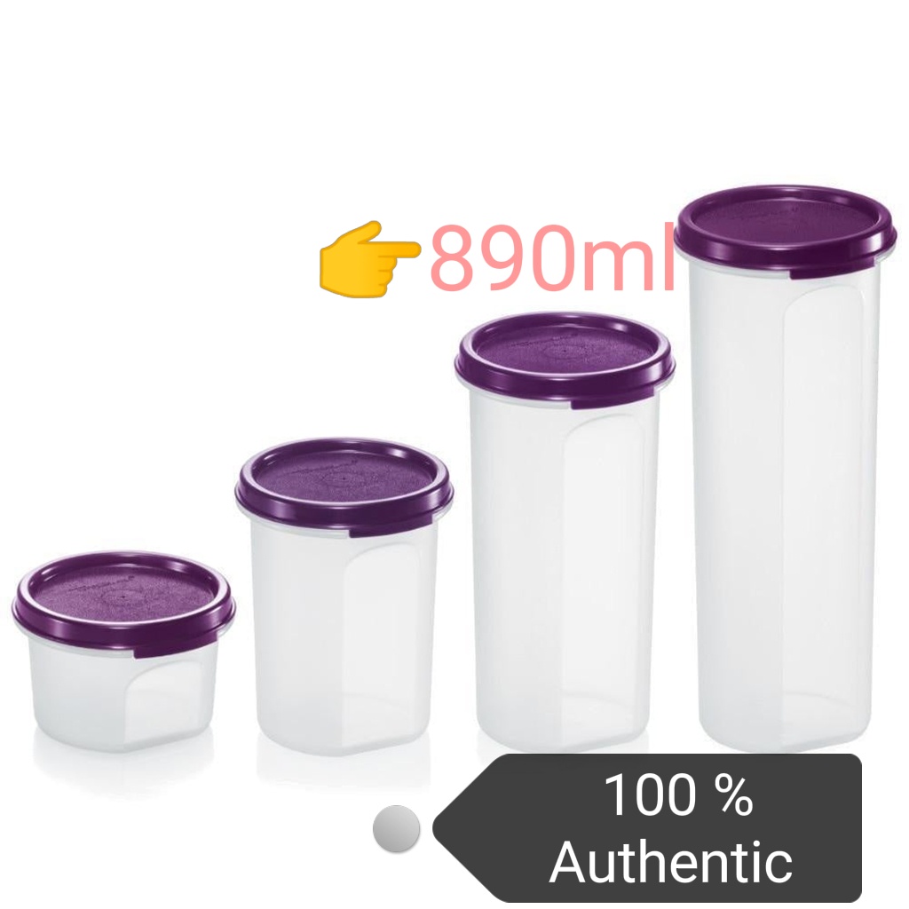 [Tupperware] Modular Mates Round original food container box keeper ...