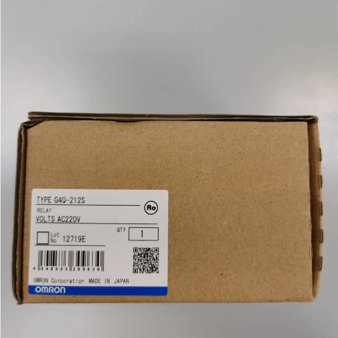 OMRON G4Q-212S AC220 Ratchet relay | Shopee Malaysia